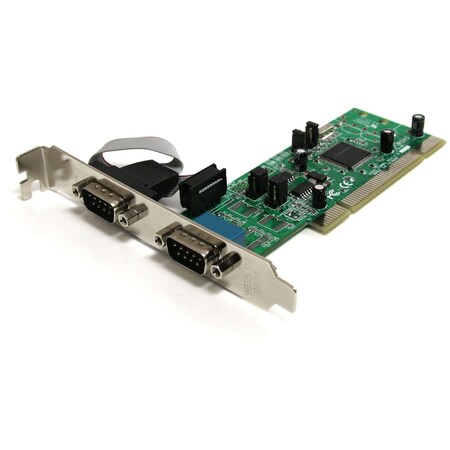 Startech.Com 2 Port PCI RS422/485 Serial Adapter Card with 161050 UART PCI2S4851050 | Zoro